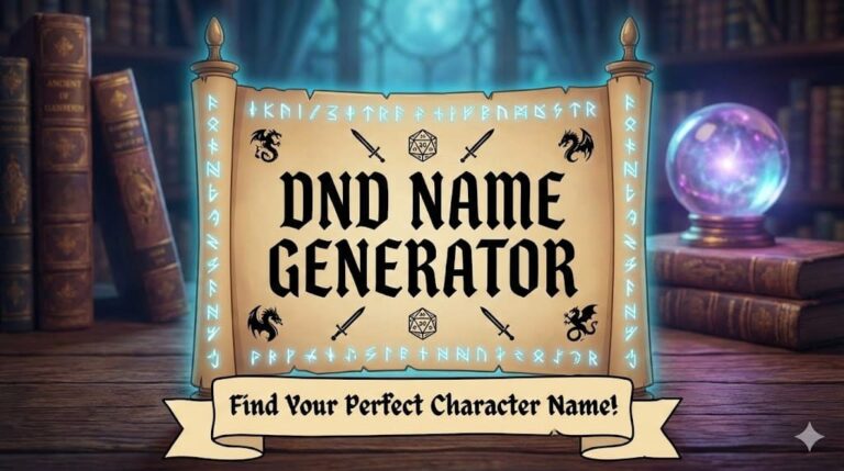 Ultimate DND Name Generator: Craft Perfect Character Name | DND Name ...